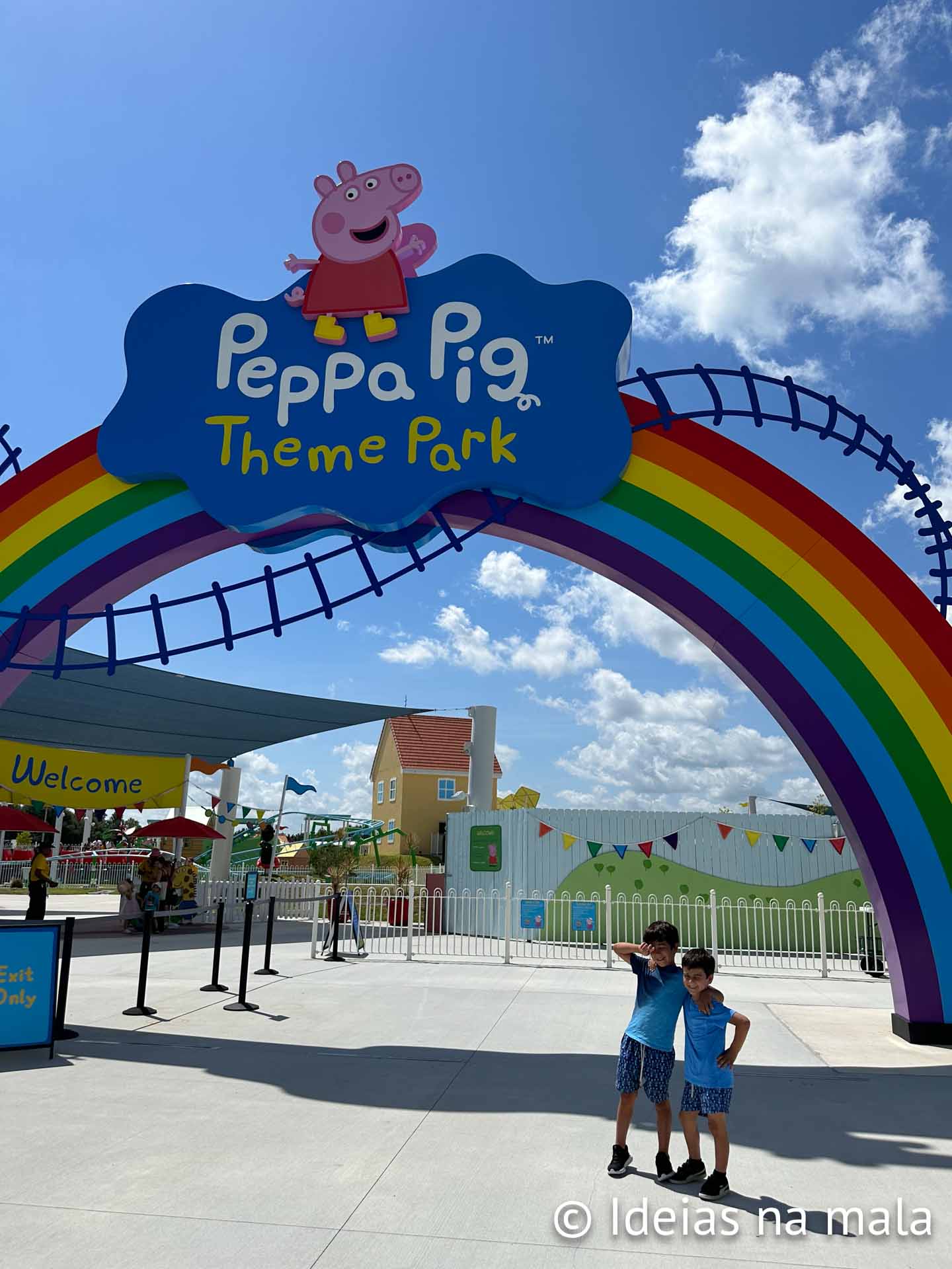 Parque da Peppa Pig na Flórida - Ideias na mala