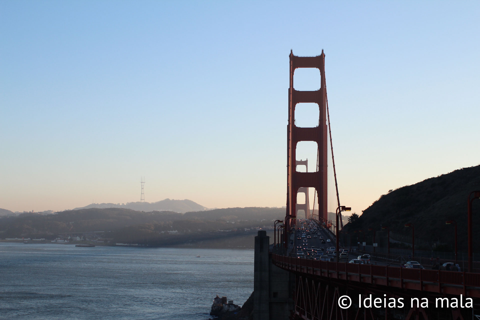 Passeio de bicicleta pela Golden Gate em San Francisco